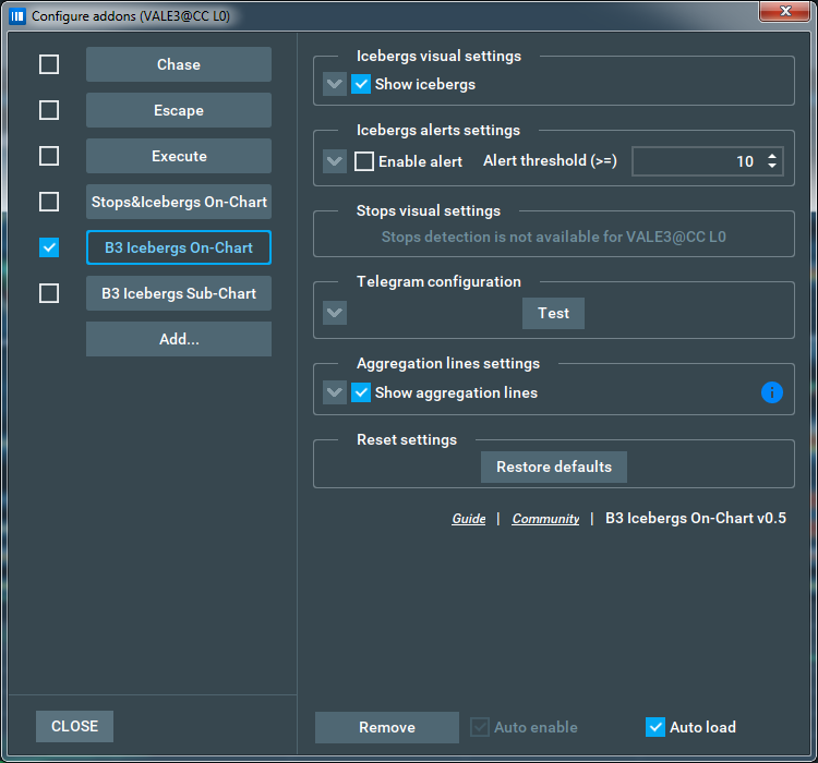 B3 Icebergs On-Chart Indicator · Bookmap Knowledge Base