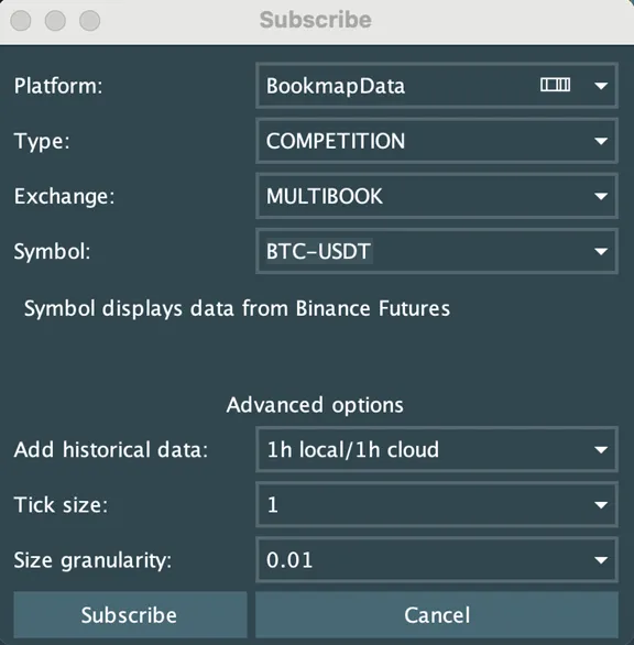 How to connect to the Trading Simulator · Bookmap Knowledge Base