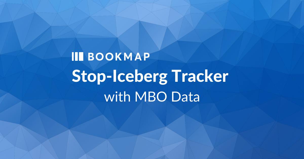 Bookmap’s Stops & Icebergs Sub-Chart with MBO Data | Bookmap